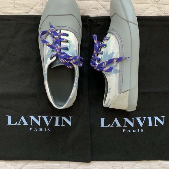 Lanvin | Shoes | Lanvin Canvas Rubbertoe Sneakers | Poshmark
